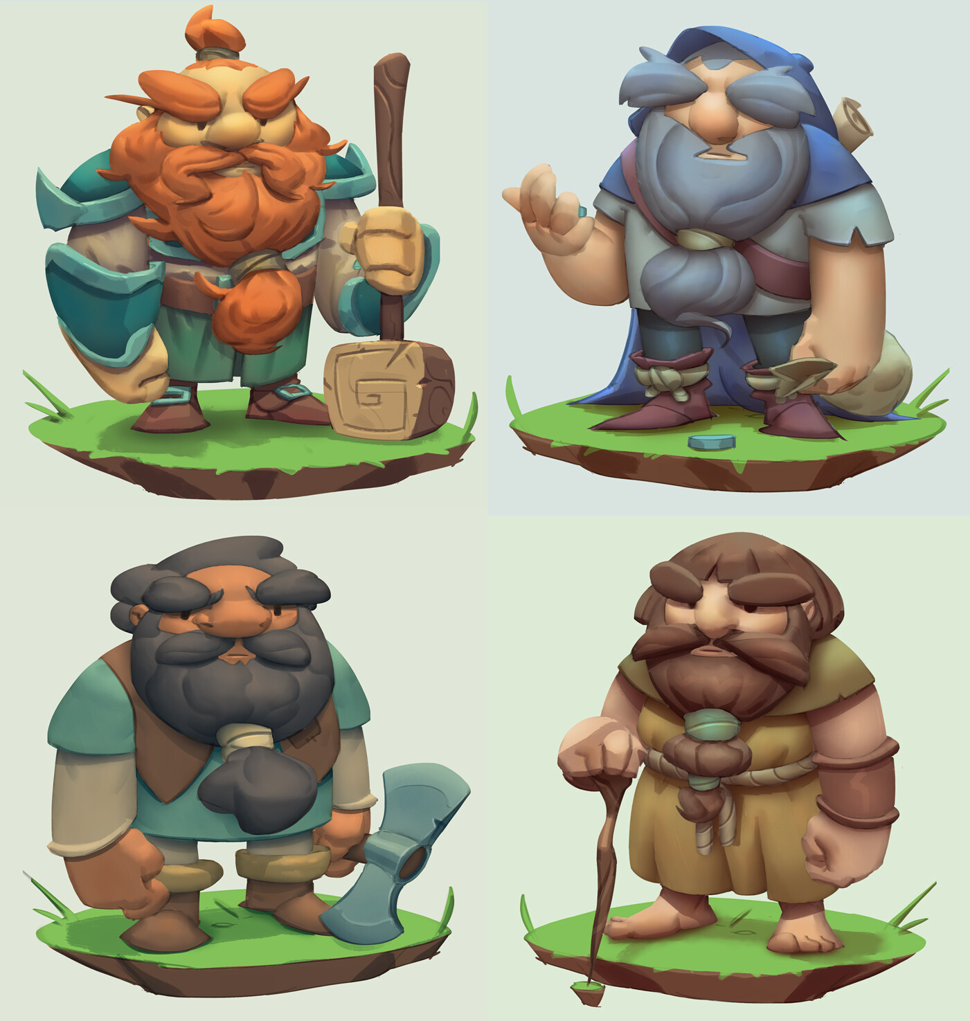 ArtStation - Dwarfs