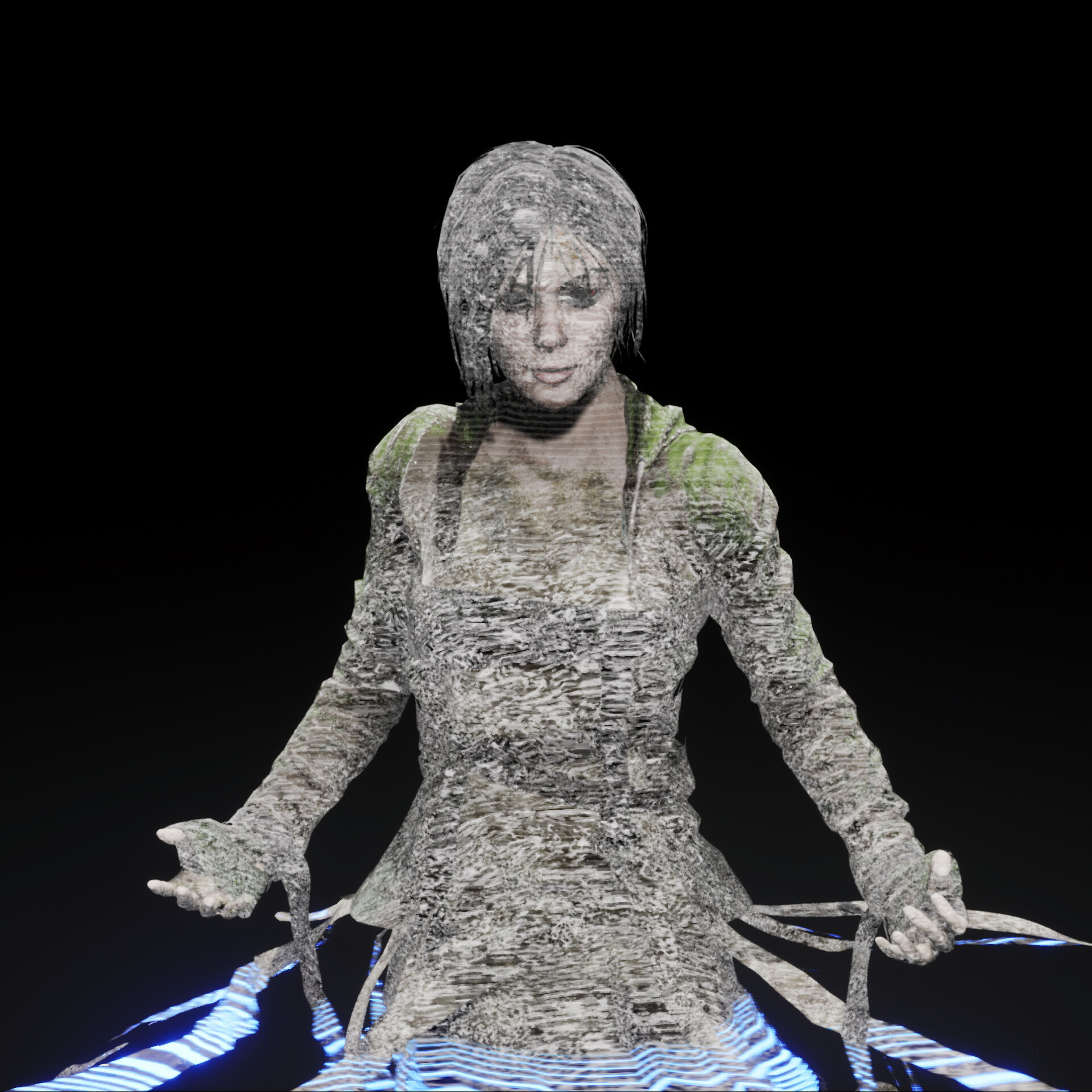 ArtStation - VHS Ghost Shader