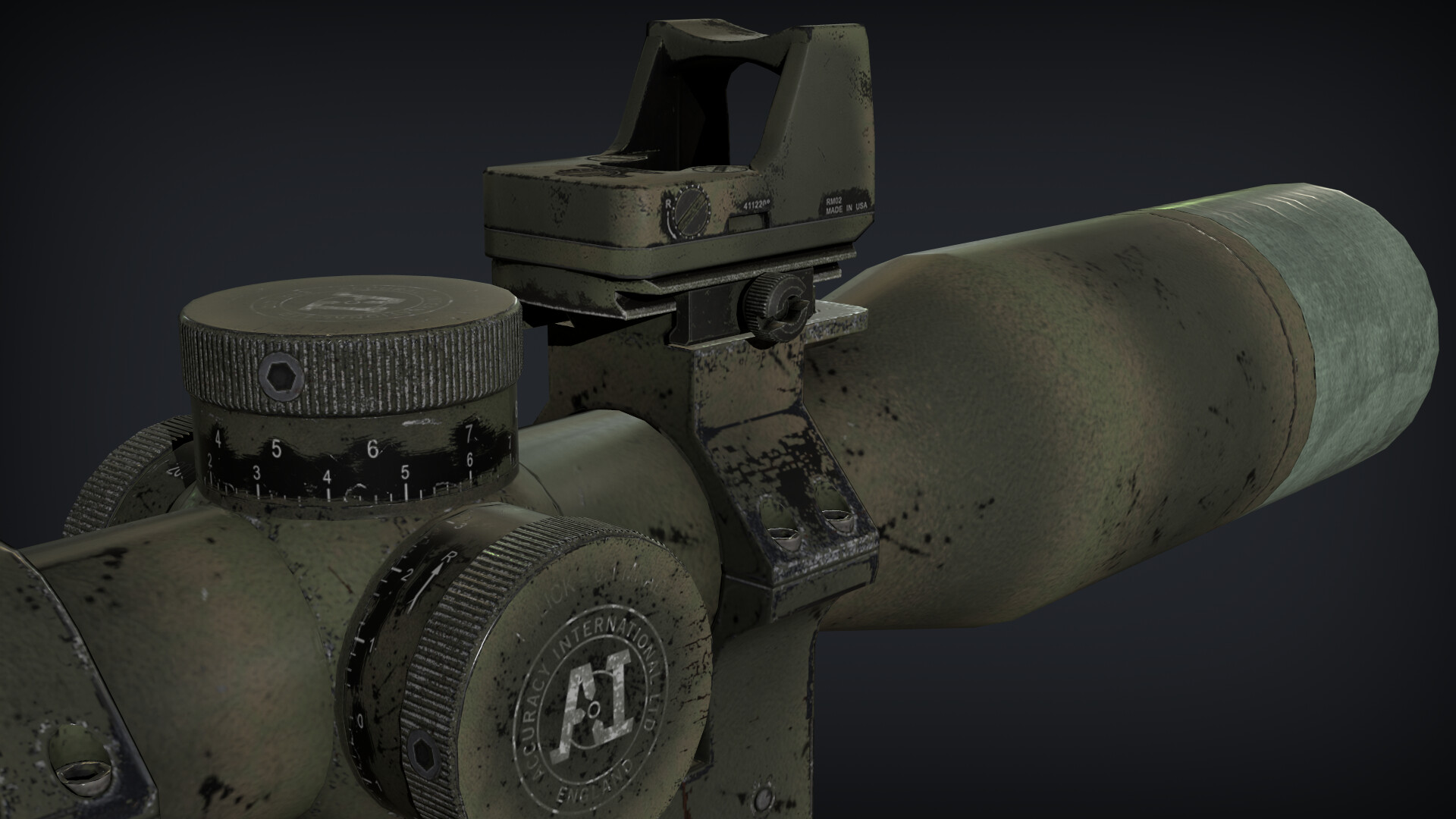 ArtStation - S&B PM II Sniper Scopes