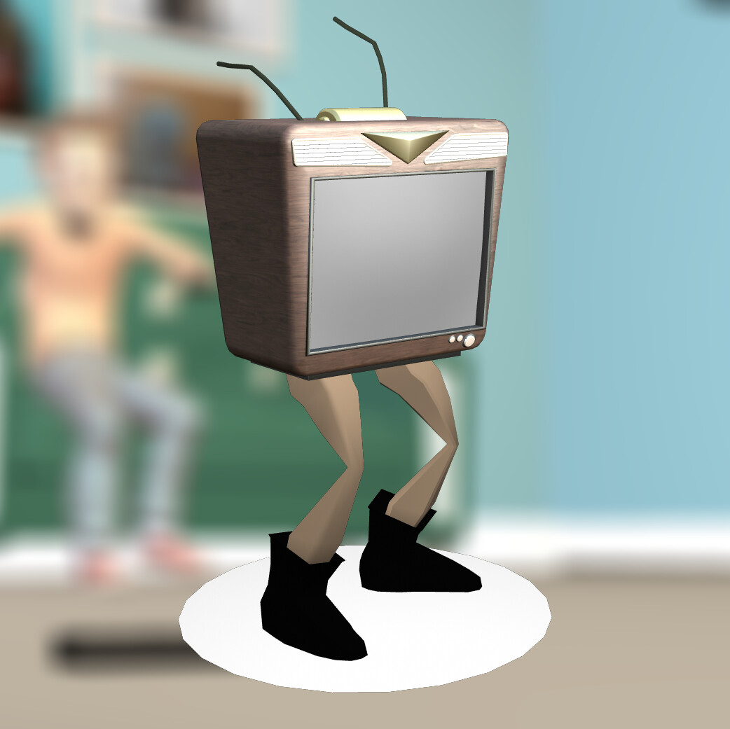 ArtStation - Rogue Rabbitears- TV Character