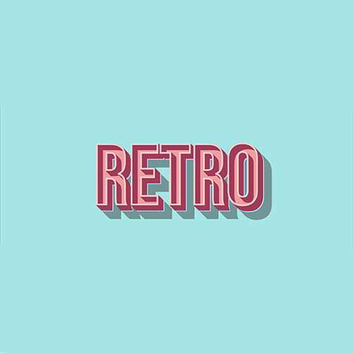 ArtStation - retro typography
