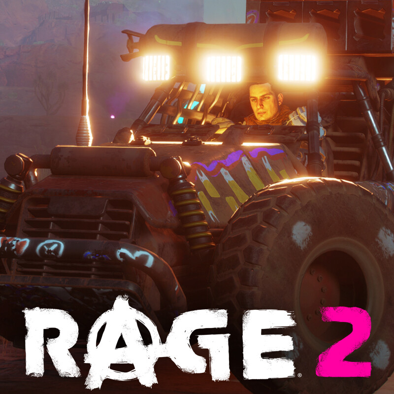ArtStation - Rage 2 Goon Squad Buggy Vehicle