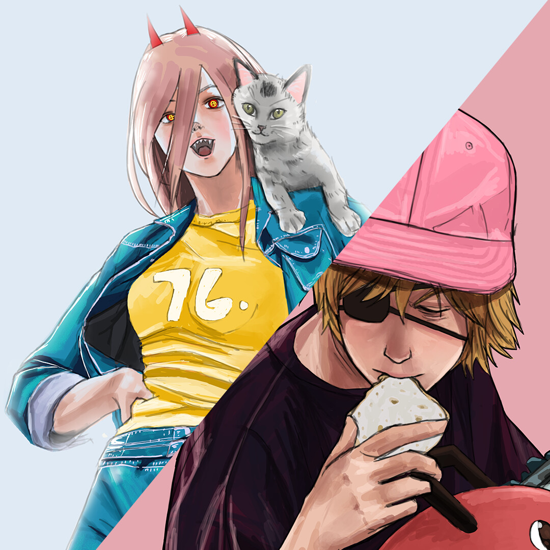 ArtStation - Chainsaw Man Doodles
