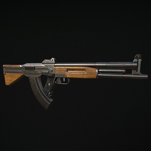 ArtStation - TKB-408 Russian Bullpup