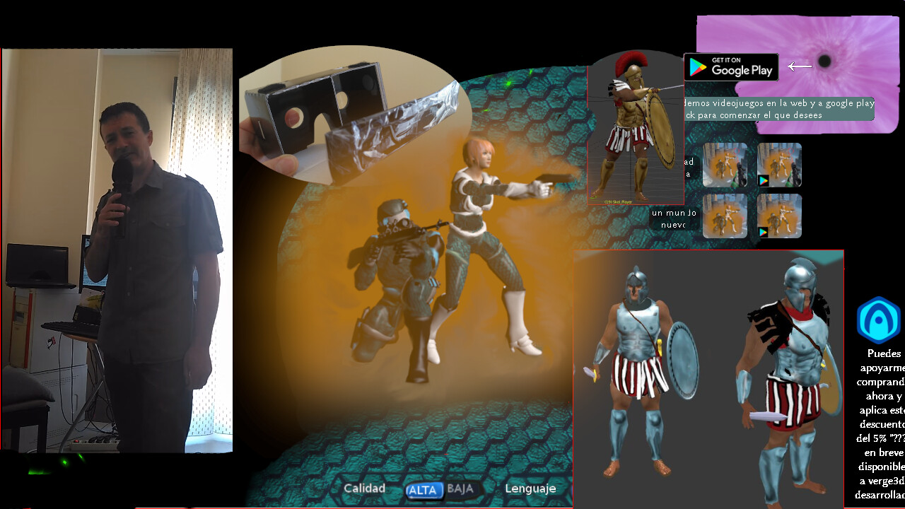 ArtStation - The web N-dimensiones for web games in 3d for any device in engines webgl verge3d ...