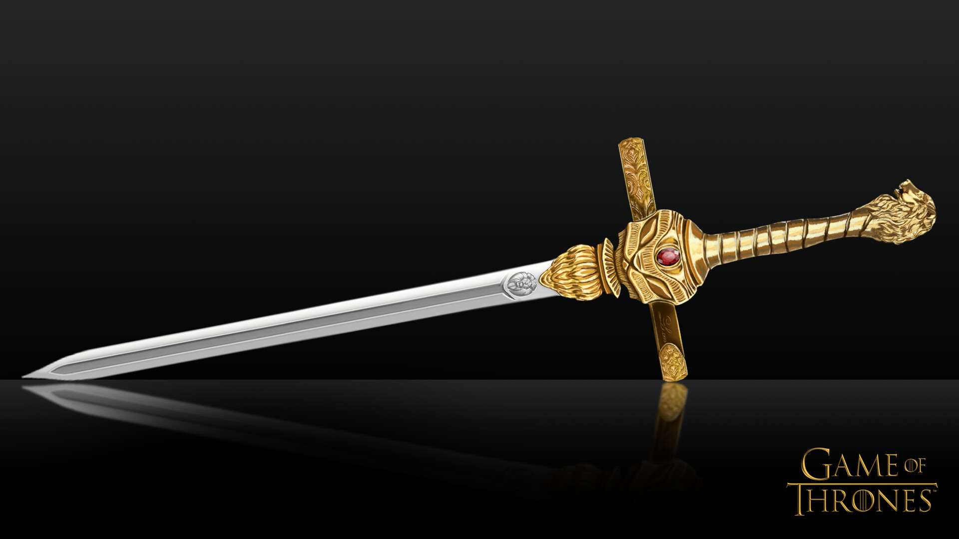 ArtStation - LANNISTER KING'S SWORD