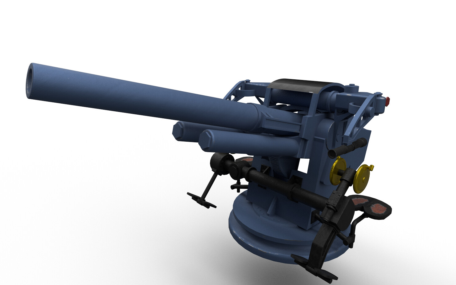 ArtStation - 5"/25 caliber AA gun