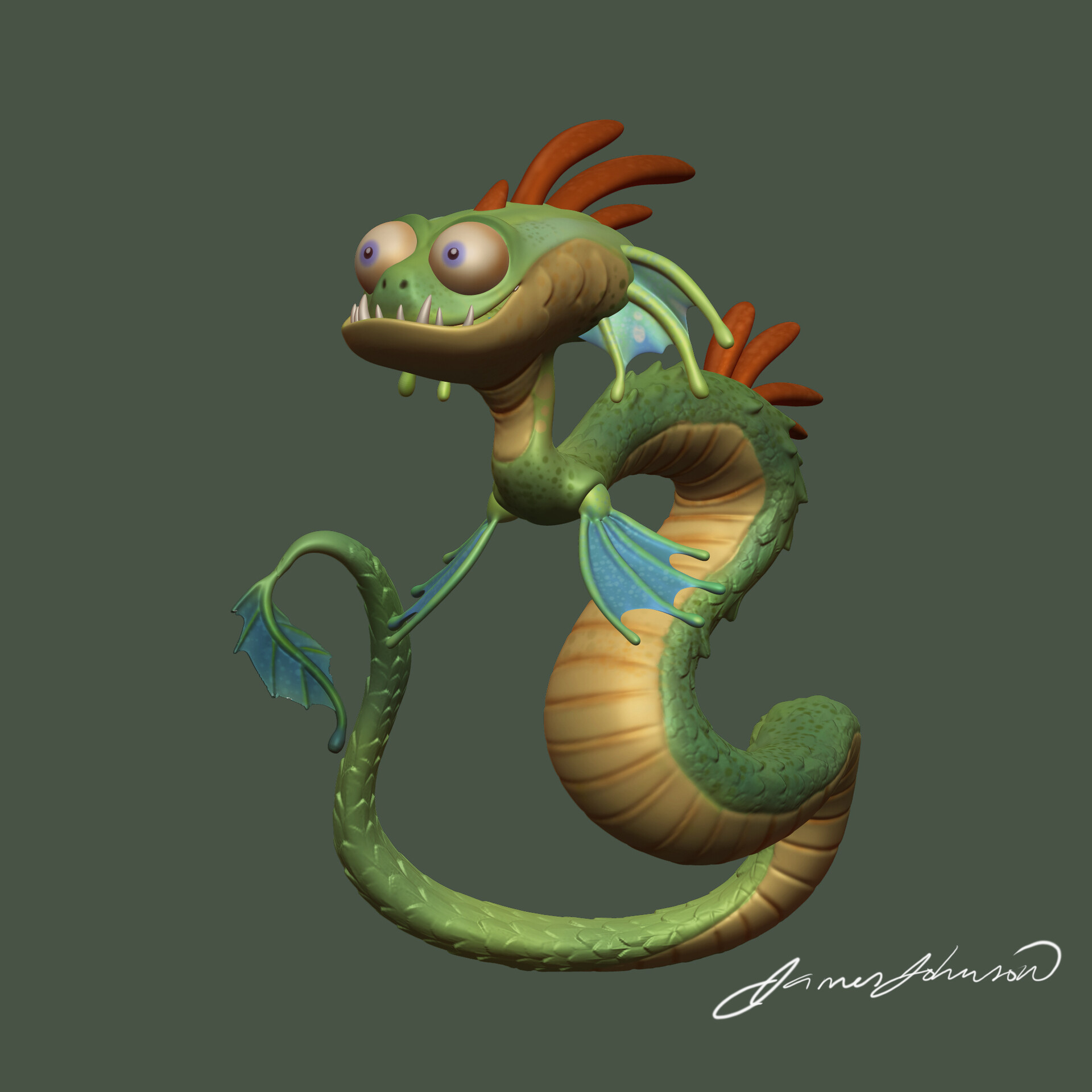 ArtStation - DRAGON PAILEEEEEE........