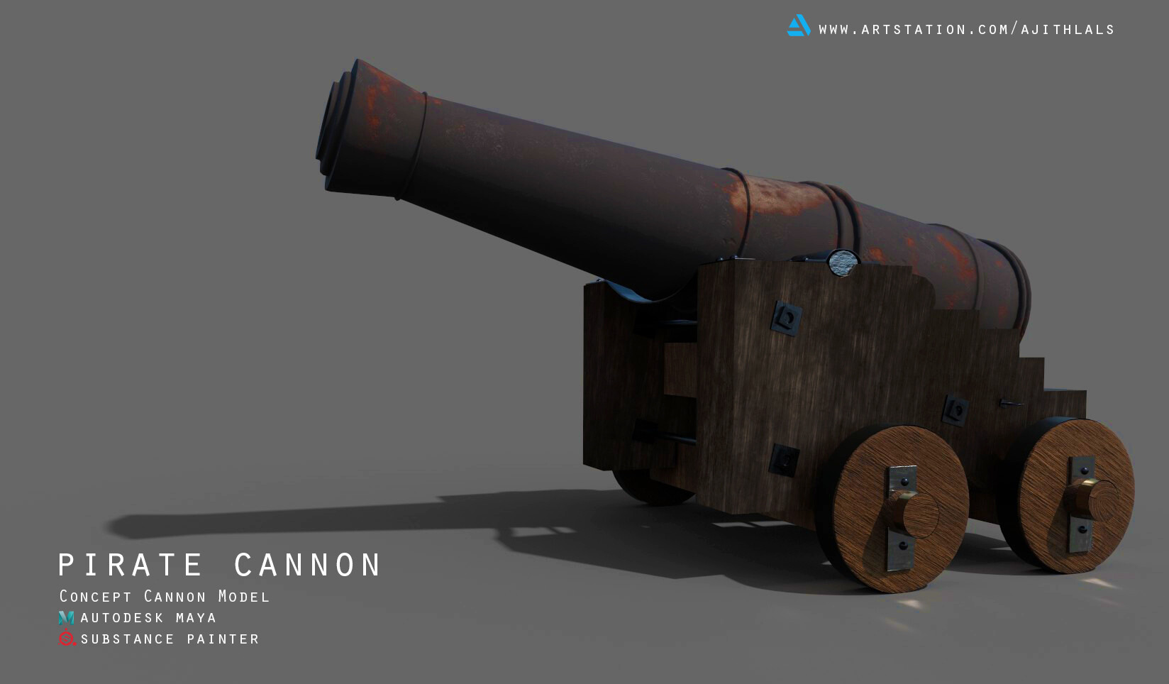 ArtStation - pirate cannon