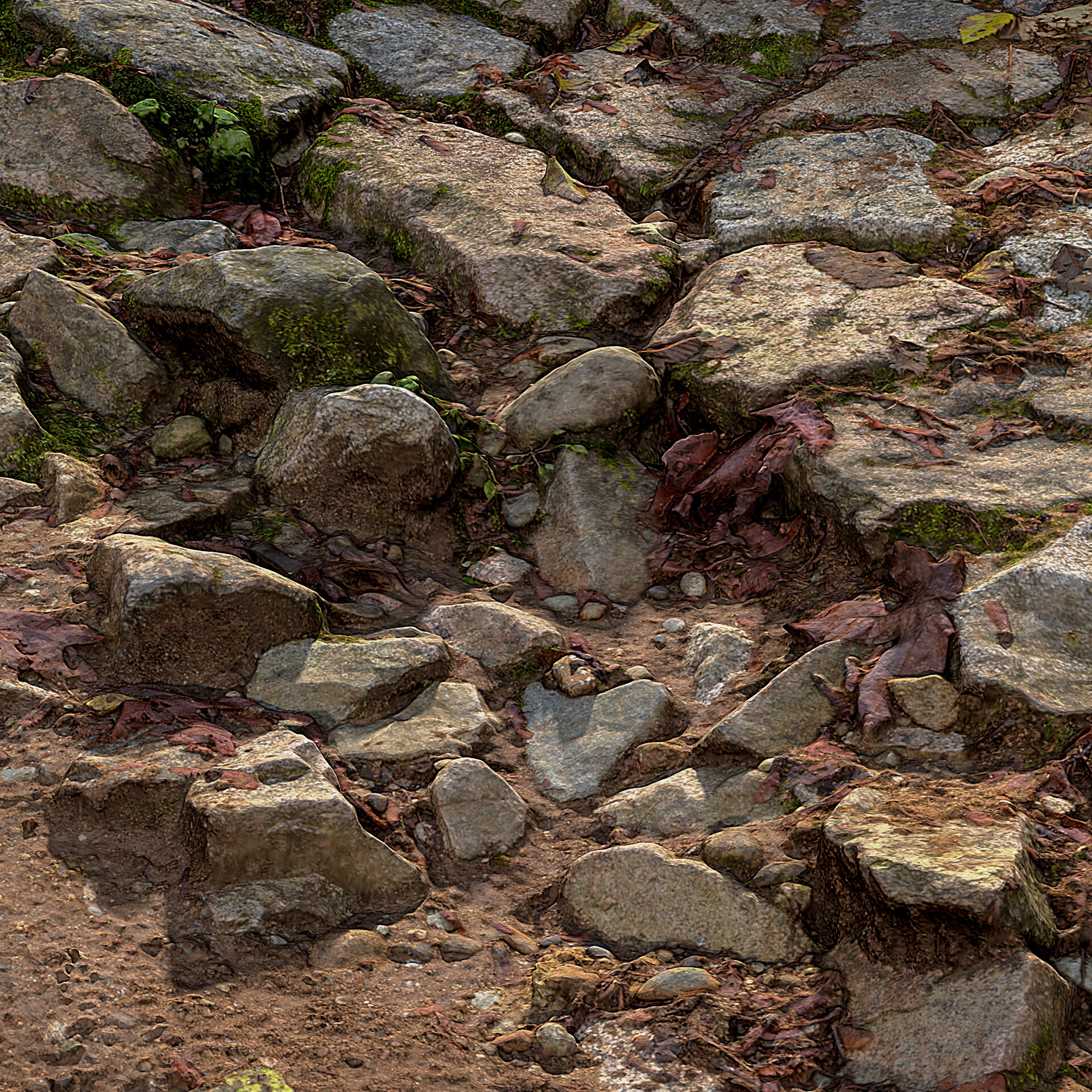 ArtStation - Photogrammetry - Stone Path