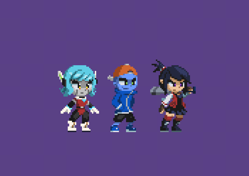 ArtStation - Idle Stance (Animated)