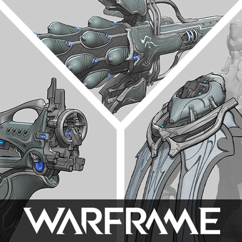 ArtStation - Railjack Accessory and Weapon Bundle.