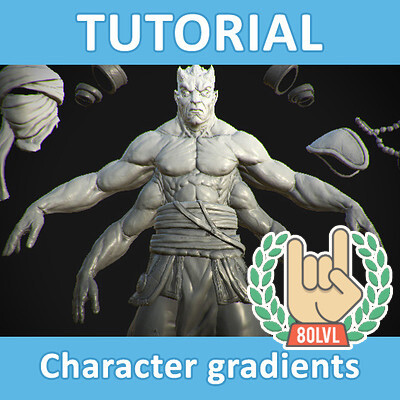 ArtStation - Tutorial - Character gradients