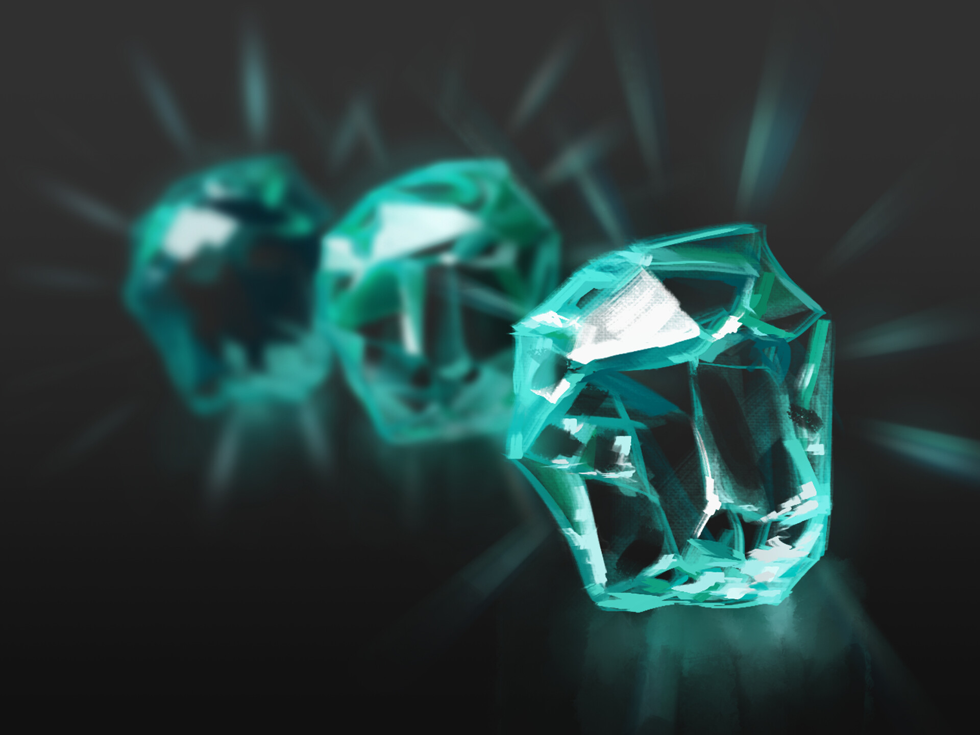 ArtStation - Crystal study