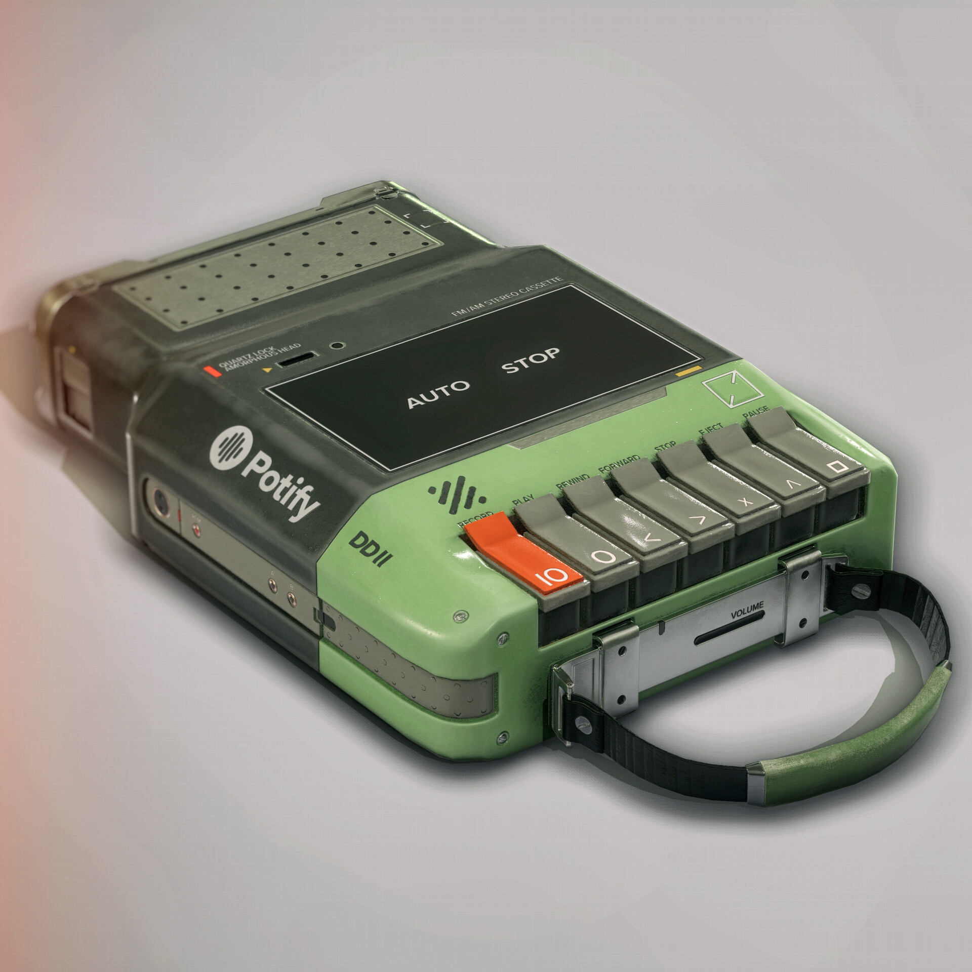 ArtStation - Potify 3d model