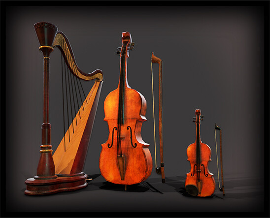 ArtStation - Victorian Instruments