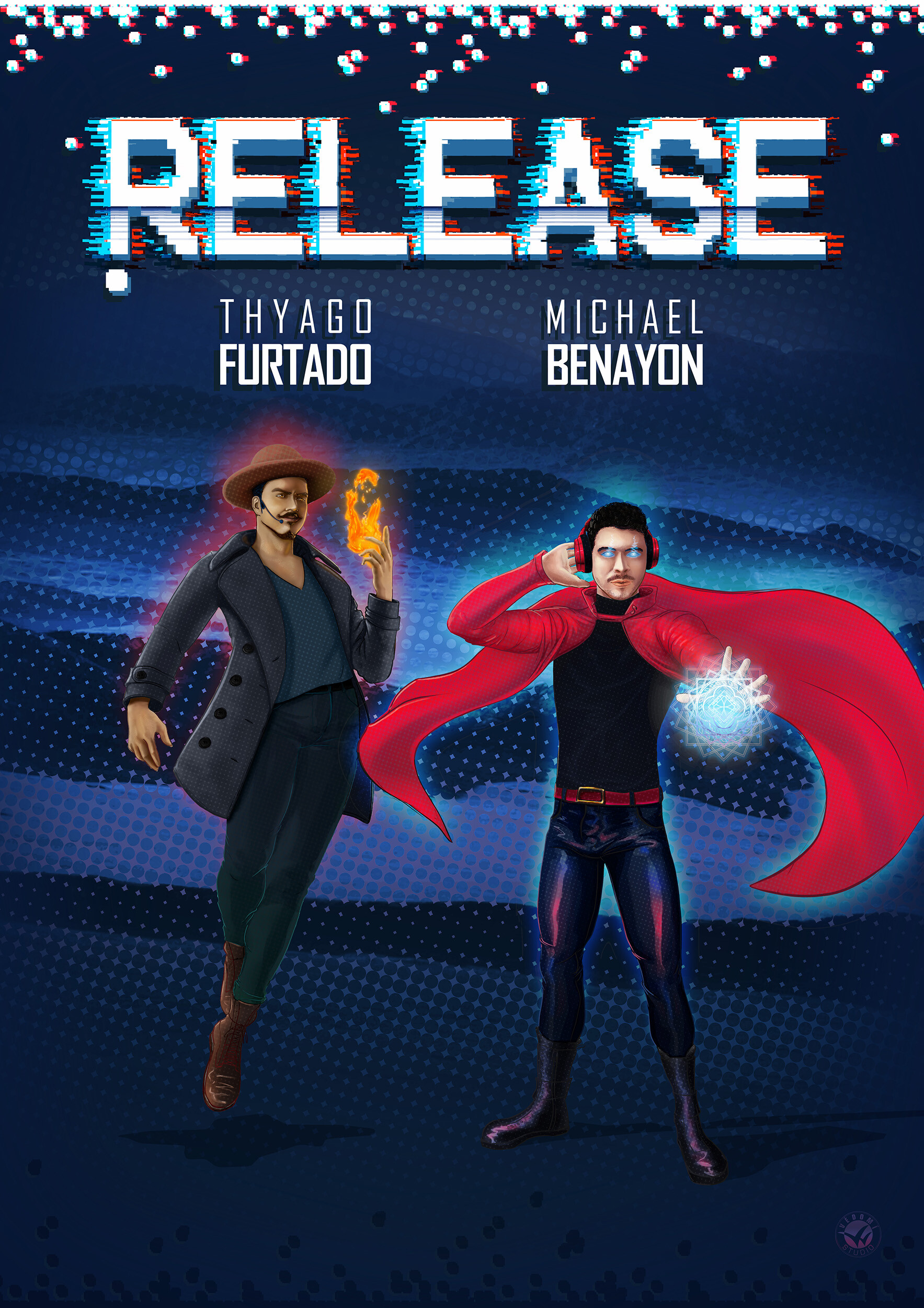 Vědomí Studio - Release Remix | Cover Art Illustration