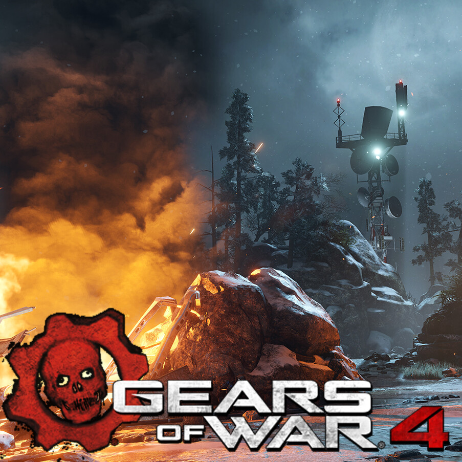 ArtStation - Gears of War 4 Prologue Levels