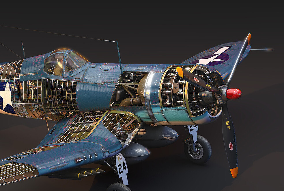 ArtStation - F4U Corsair