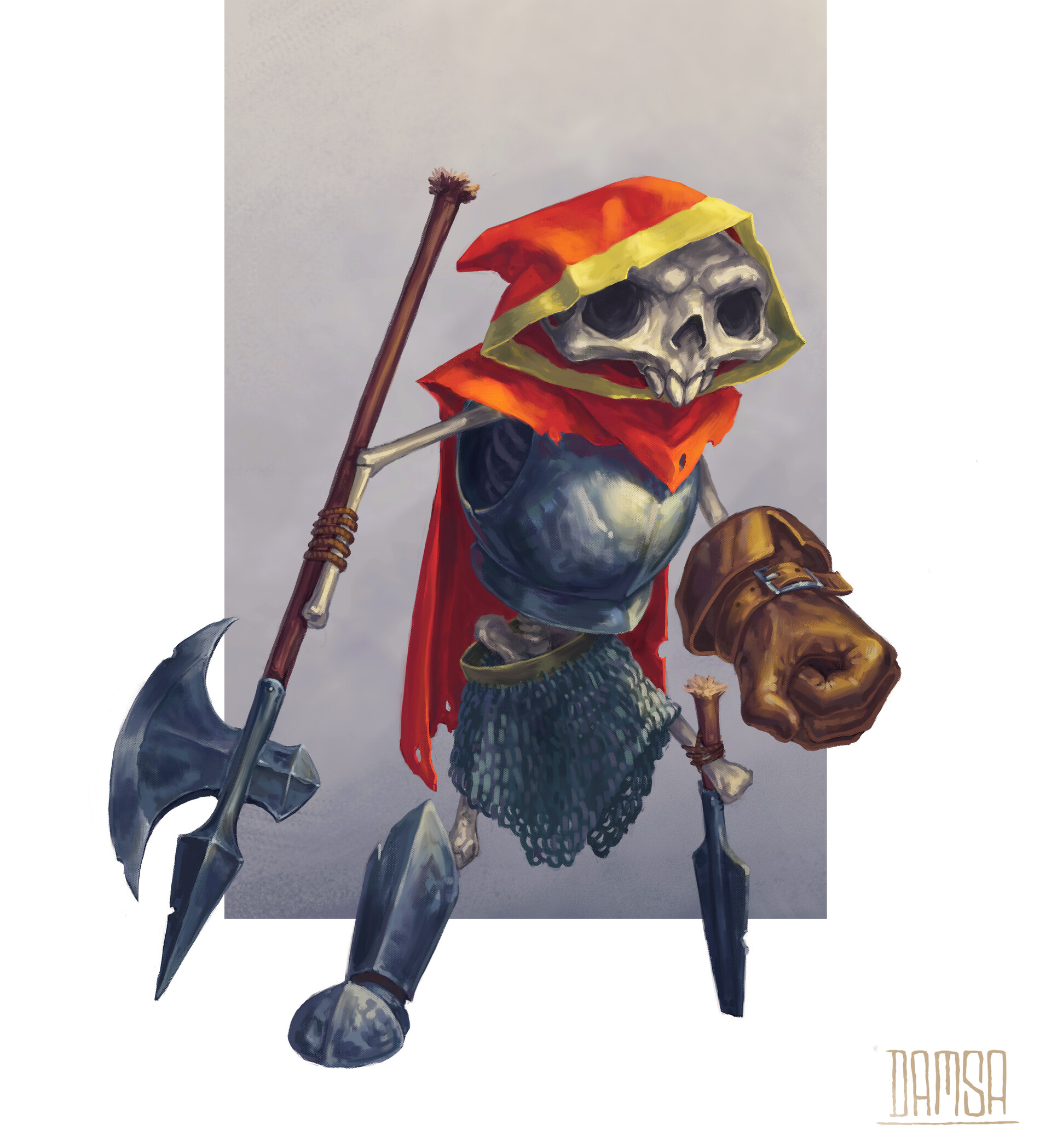 ArtStation - Timothy the Skeleton