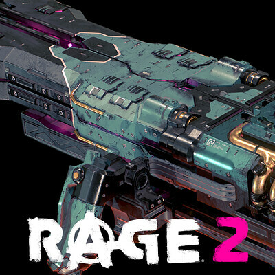ArtStation - RAGE 2: Ark Plasma Cannon