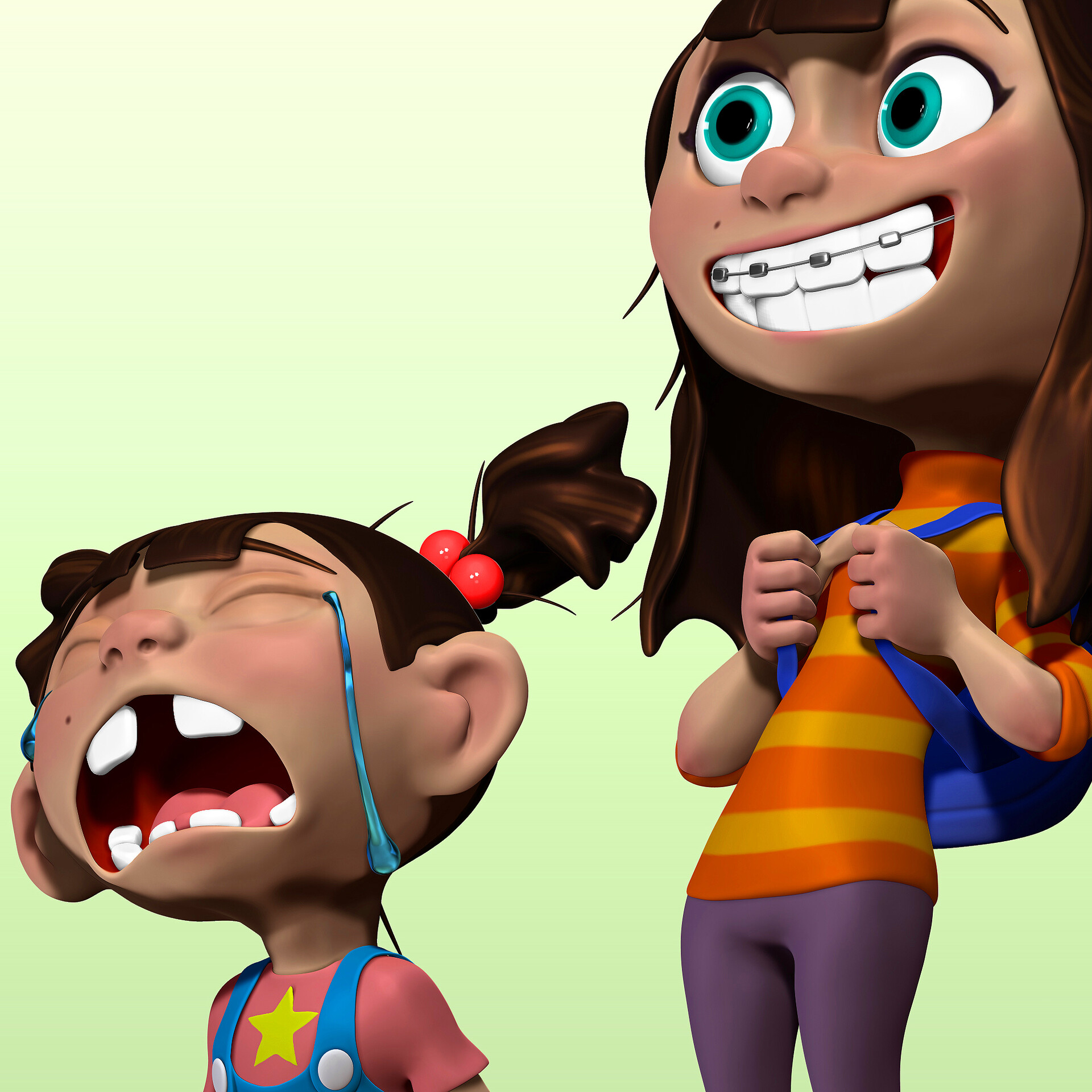 ArtStation - Troublesome Twosome