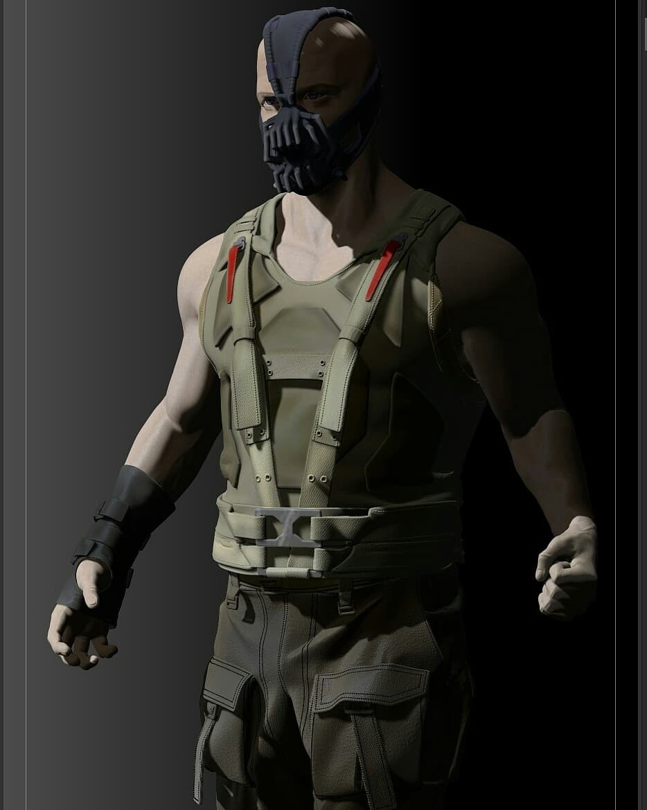 ArtStation - Bane 3d model