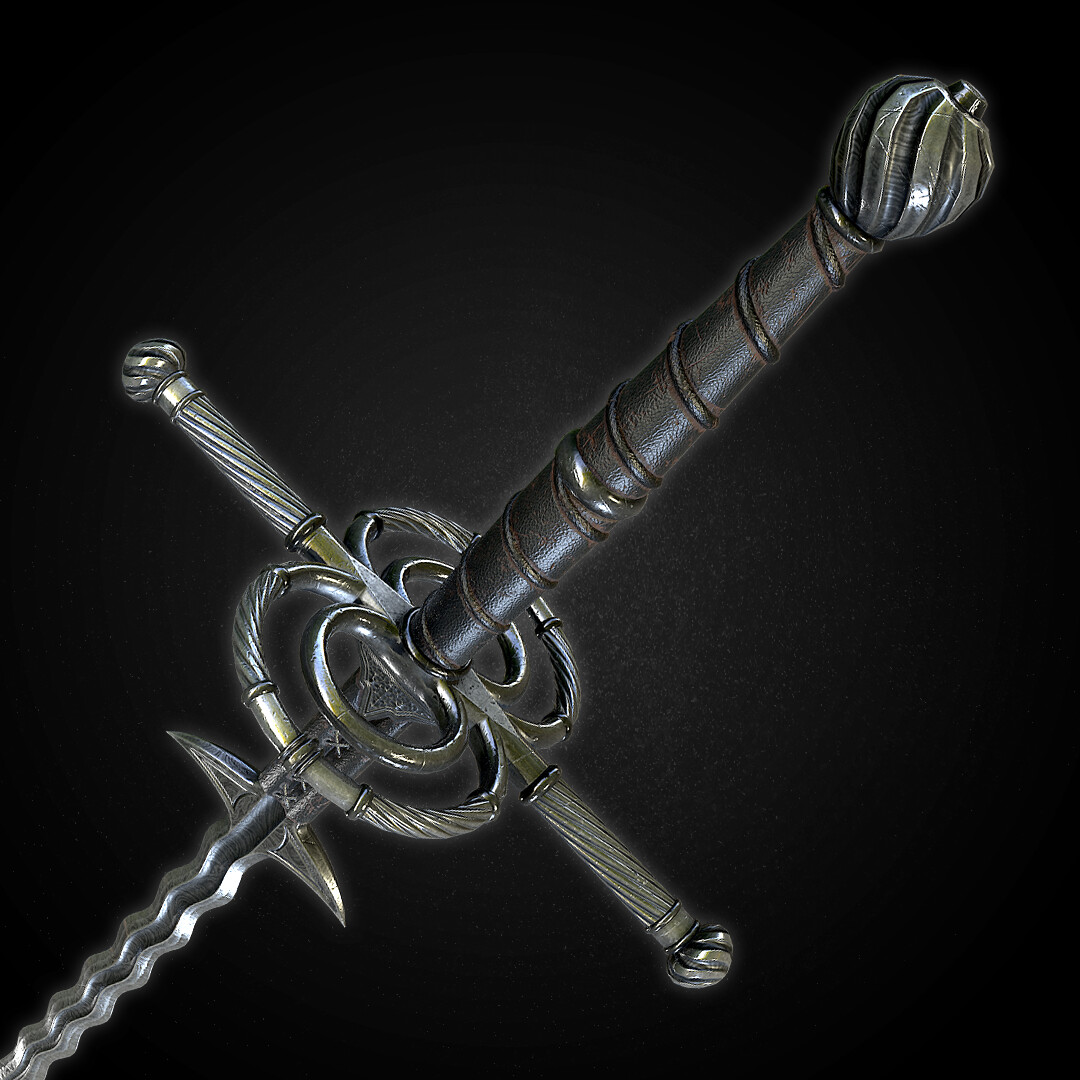 ArtStation - Zweihänder - Large Two-handed Sword