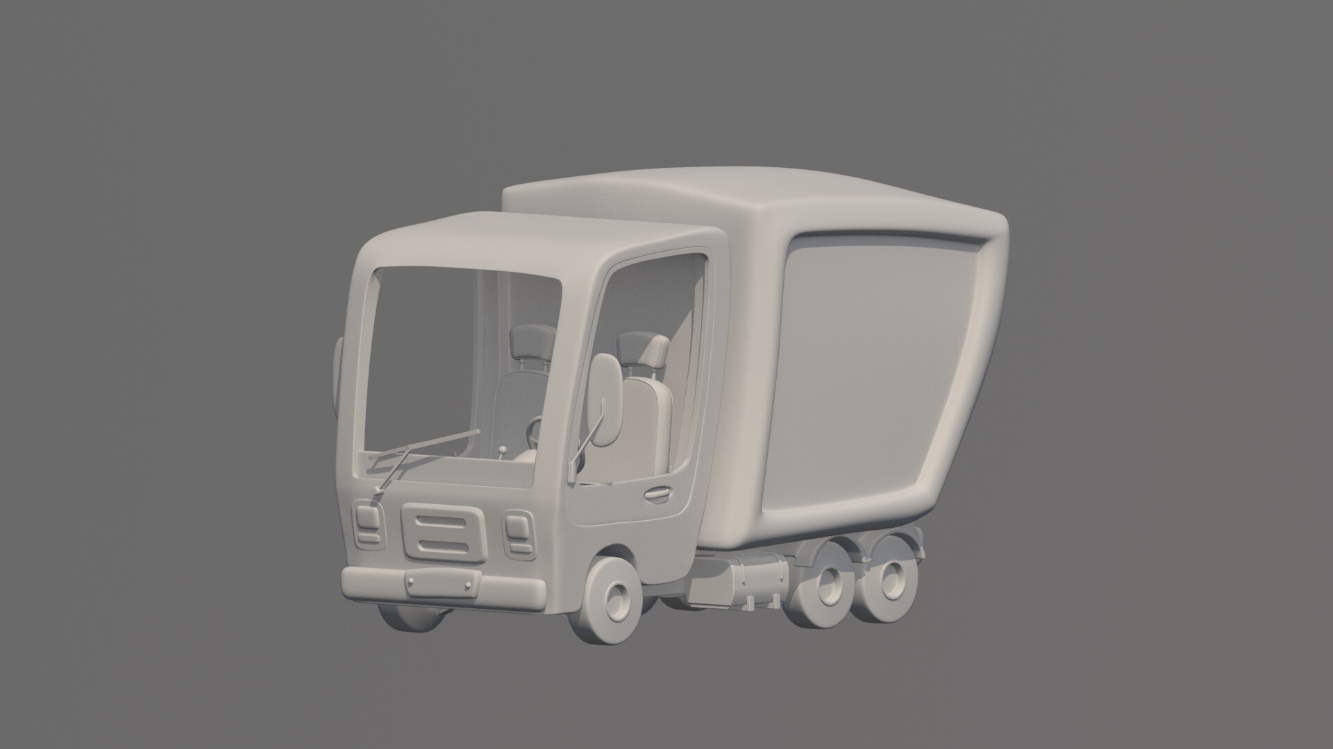 ArtStation - Stylized Vehicle - Truck!