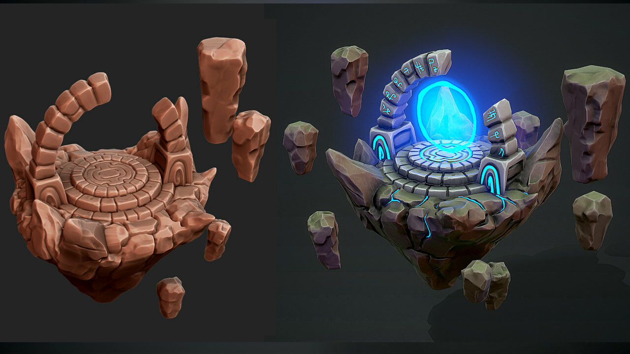 ArtStation - Stylized Portal