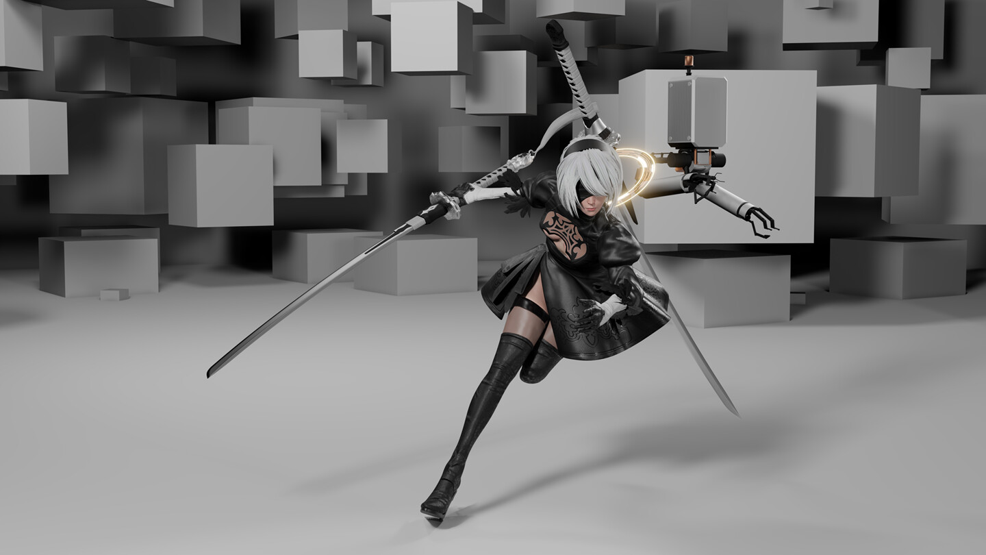 ArtStation - 2B