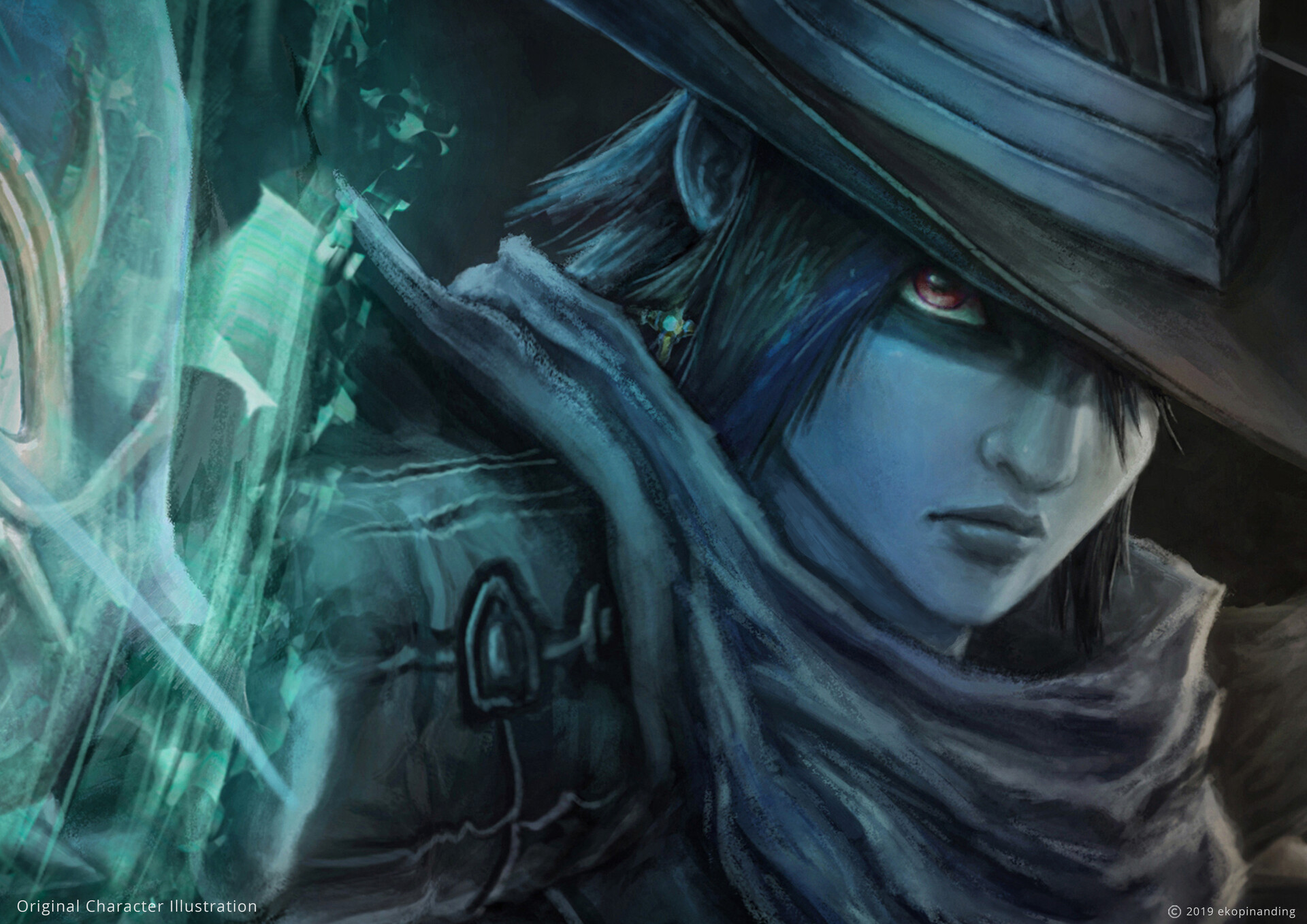 ArtStation - Mage Gunner Commission Piece