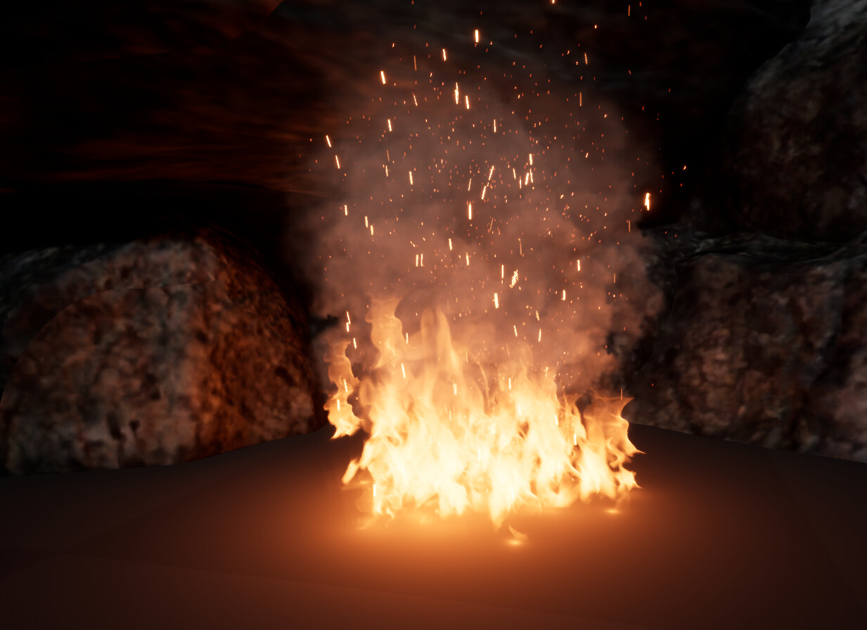 ArtStation - VFX Fire Effect