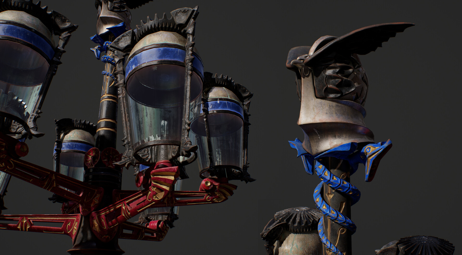 ArtStation - LAMP POST