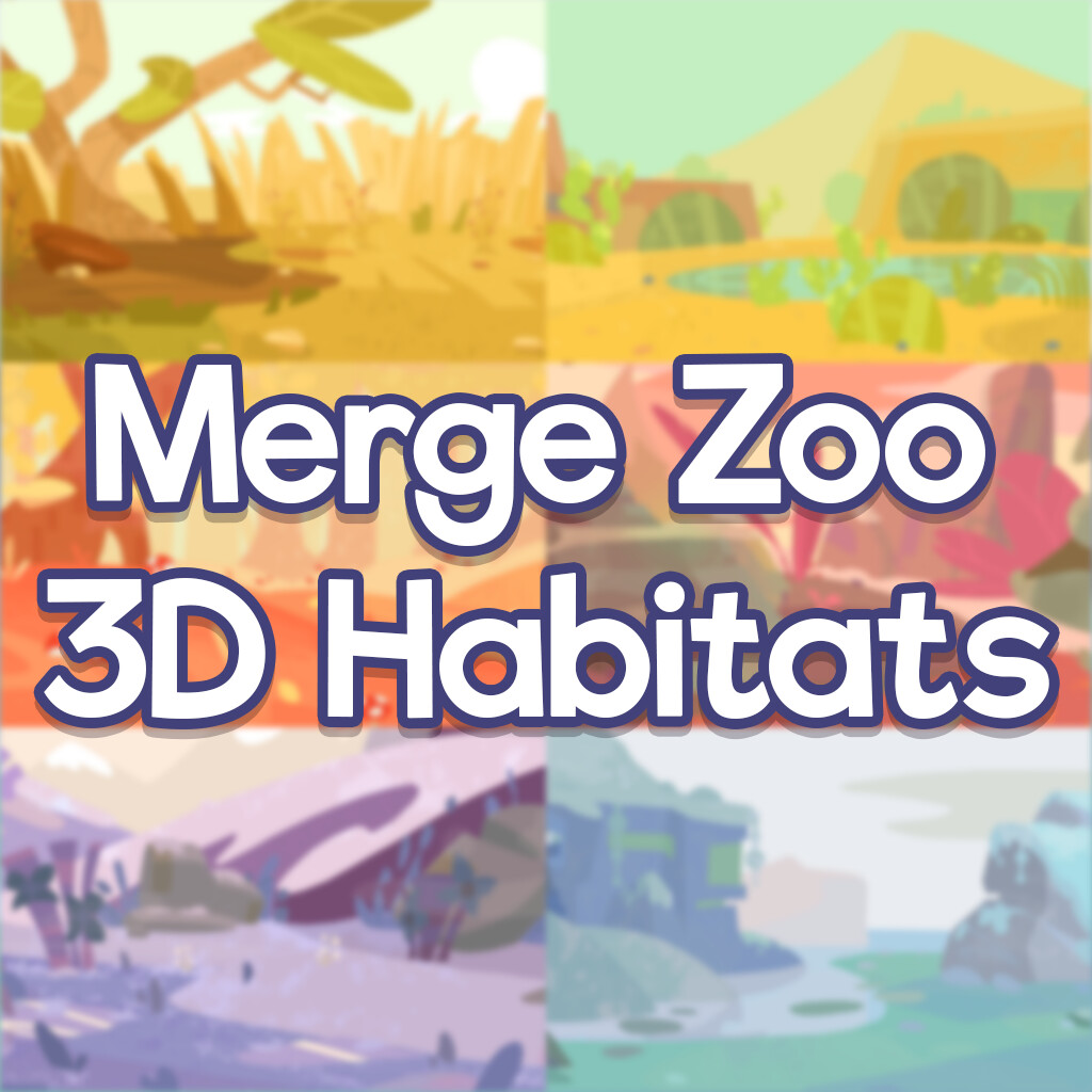 ArtStation - Merge Zoo Habitats
