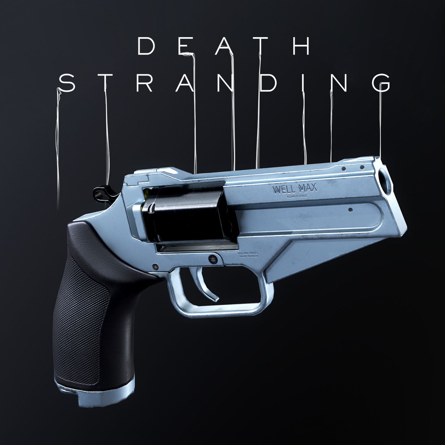 ArtStation - Death Stranding - Sam's Revolver (Fan Art)