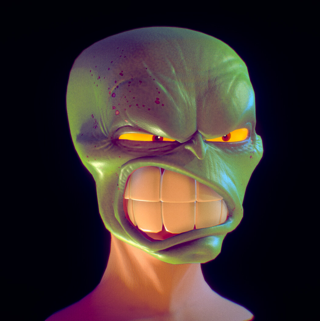 ArtStation - Big Head (The Mask) classic comics design, Guilherme Freitas