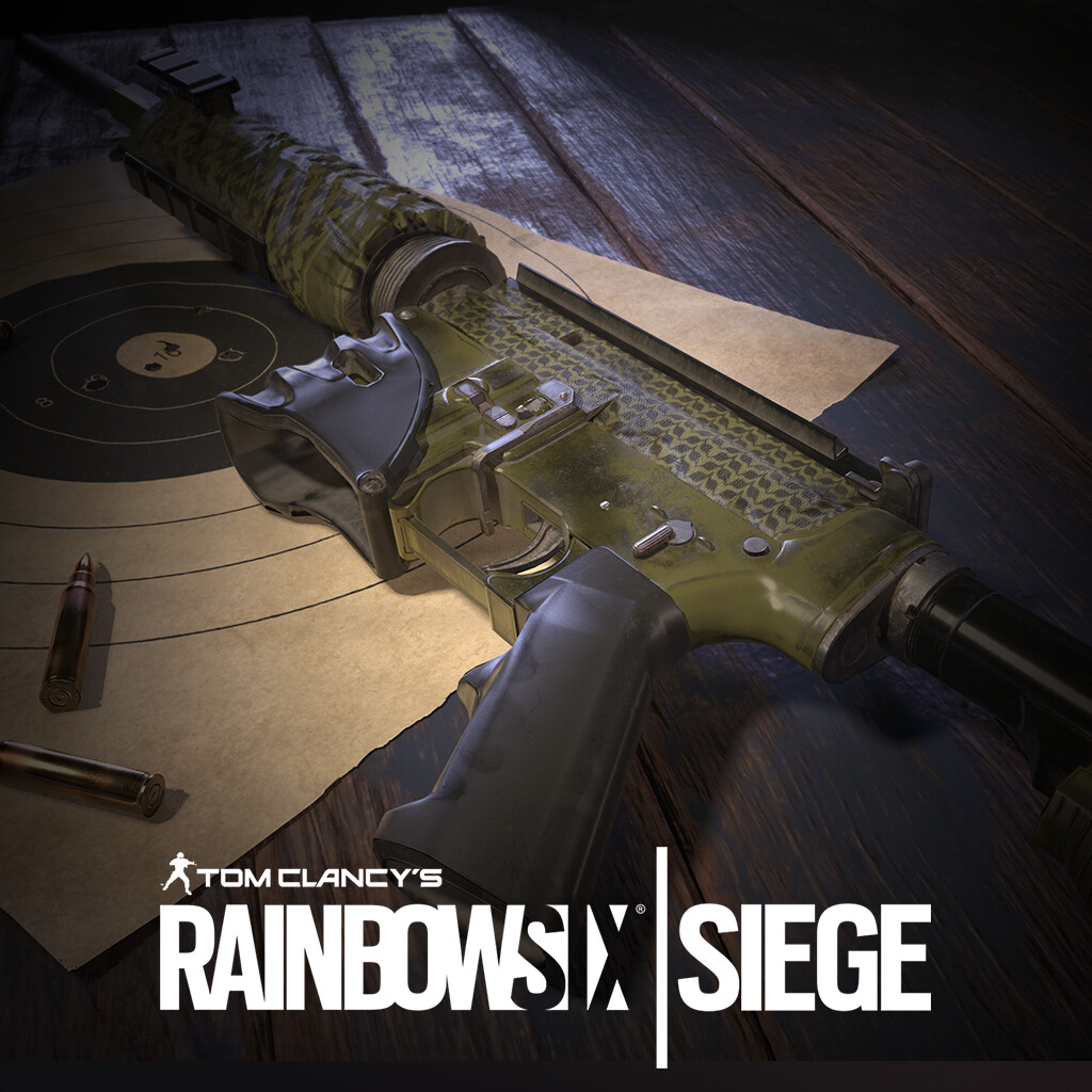 ArtStation - Rainbow Six | Siege - GRIM SKY AR-15.50