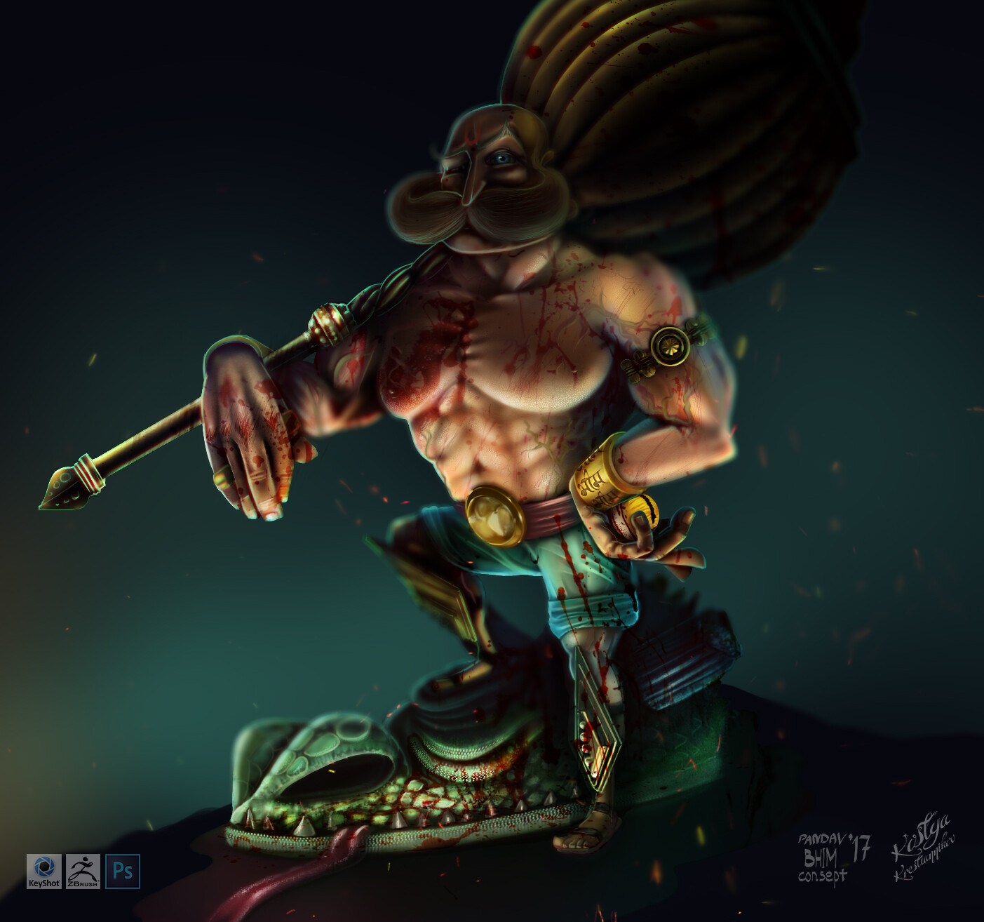 ArtStation - Bhima. Personally artwork.Concept.