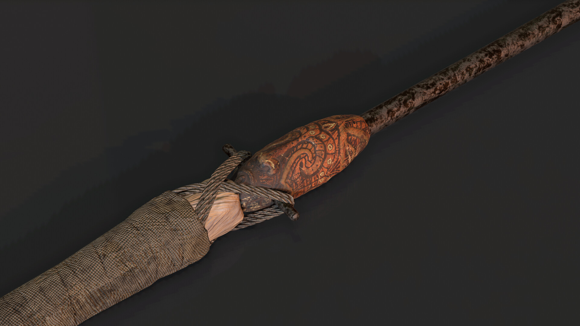 ArtStation - African style melee weapons close-up