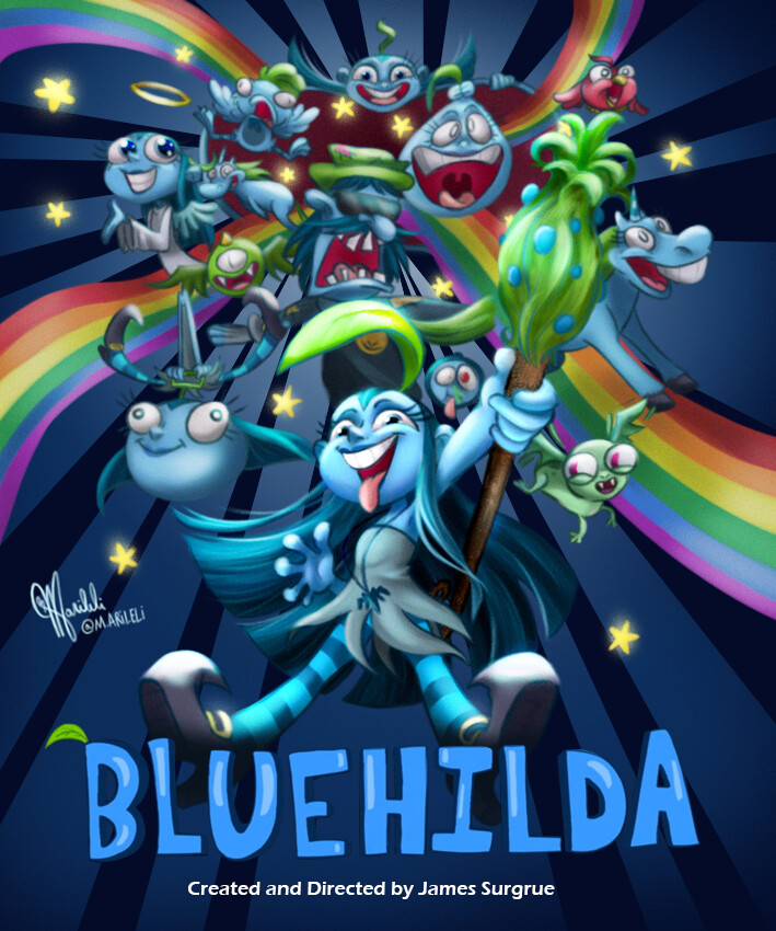 ArtStation - Bluehilda Poster