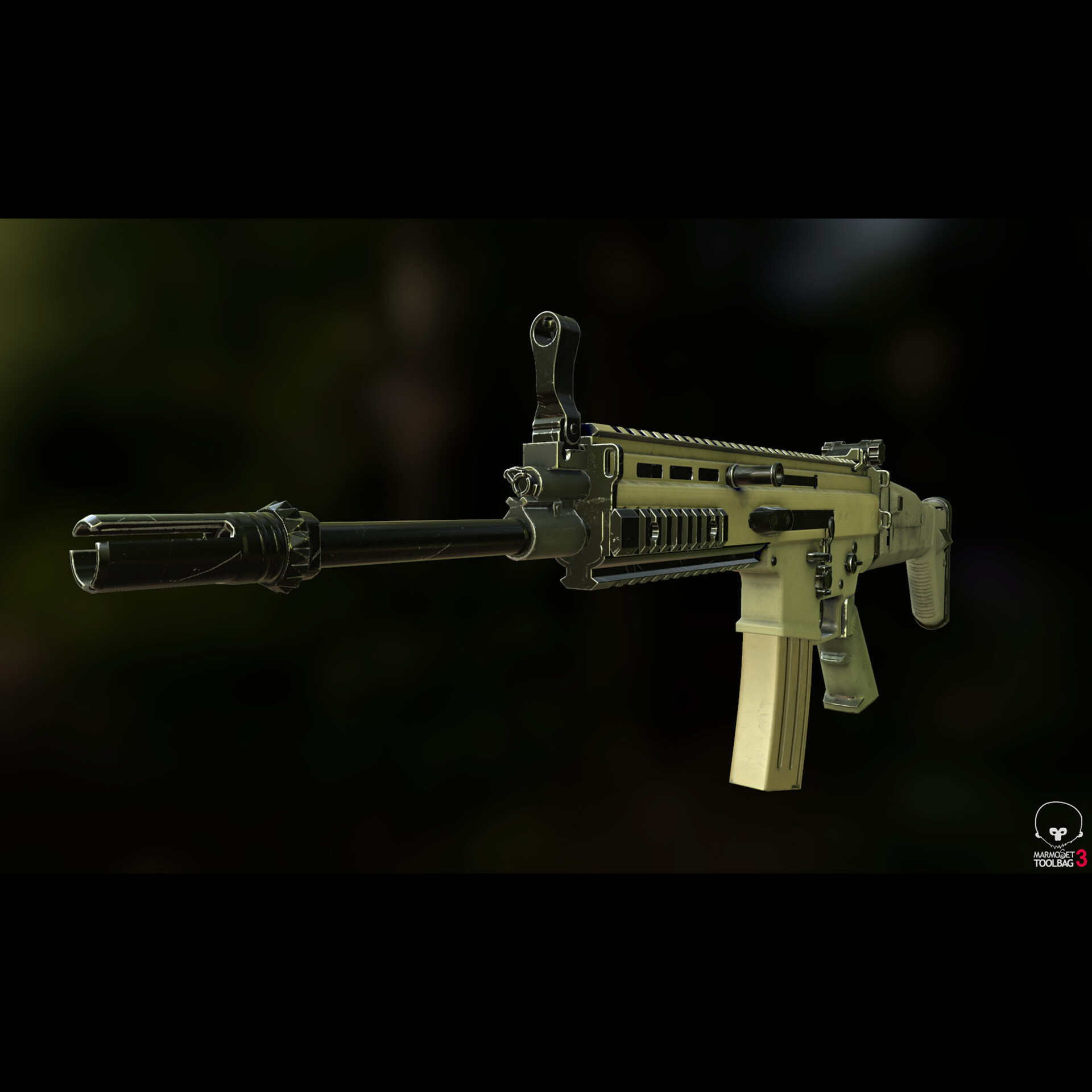 ArtStation - FN-SCAR-L