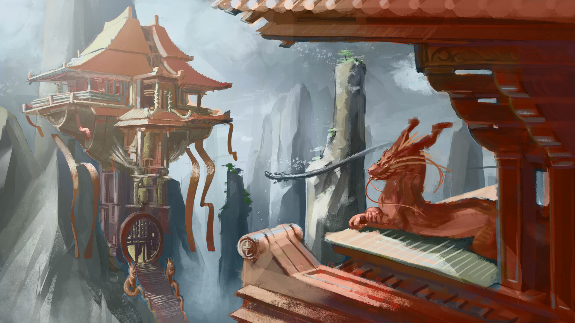 ArtStation - Dragon Gate