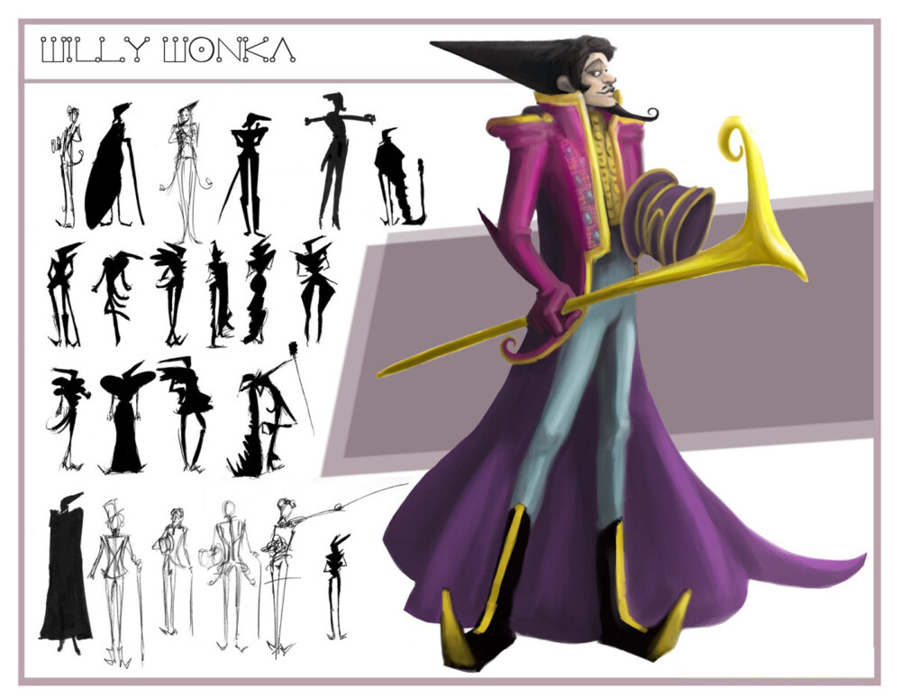 ArtStation - Willy Wonka Re-Designs