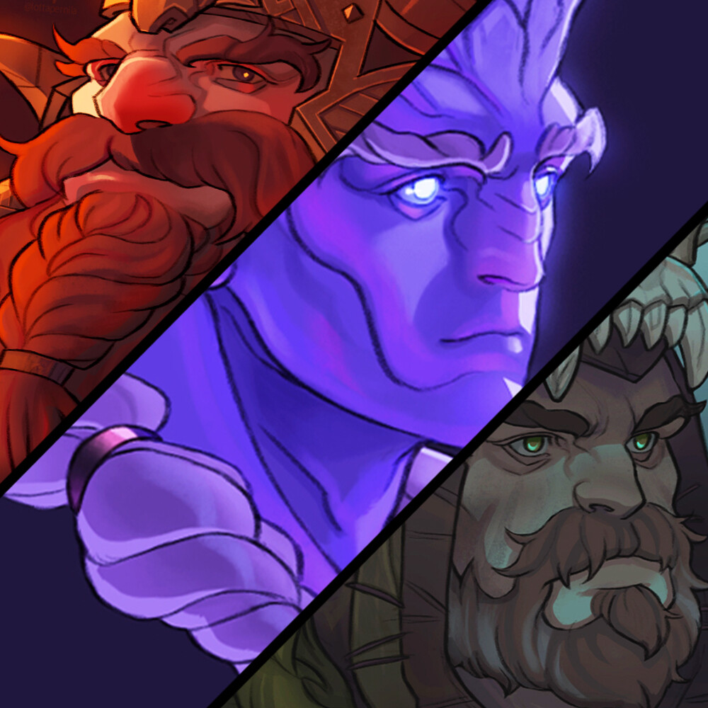 ArtStation - World of Warcraft Portraits