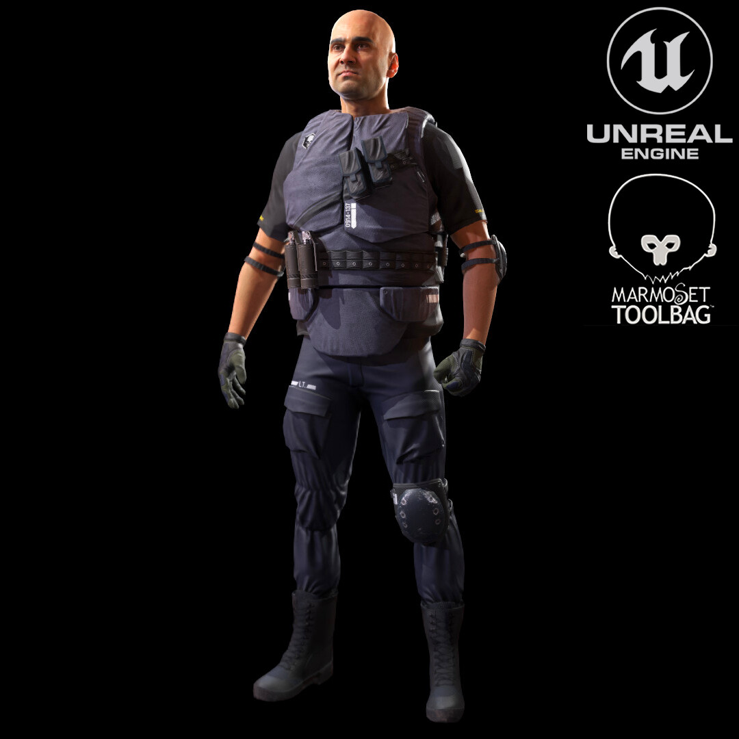 ArtStation - SWAT - Realtime Character