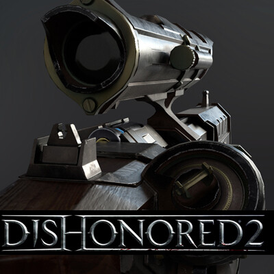 ArtStation - Dishonored 2 Corvo gun