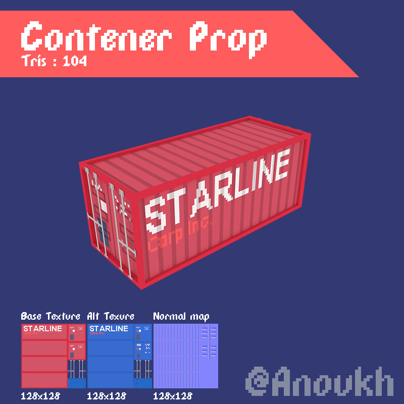 ArtStation - Container Prop