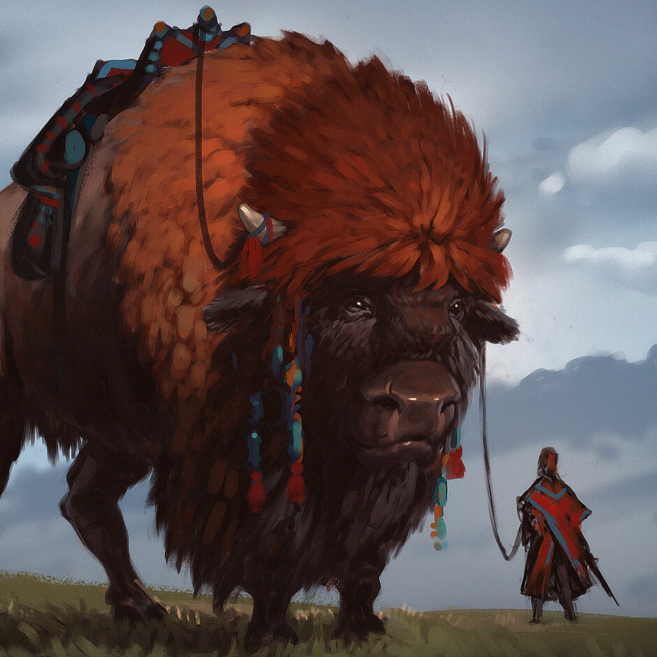 ArtStation - The hastian bull