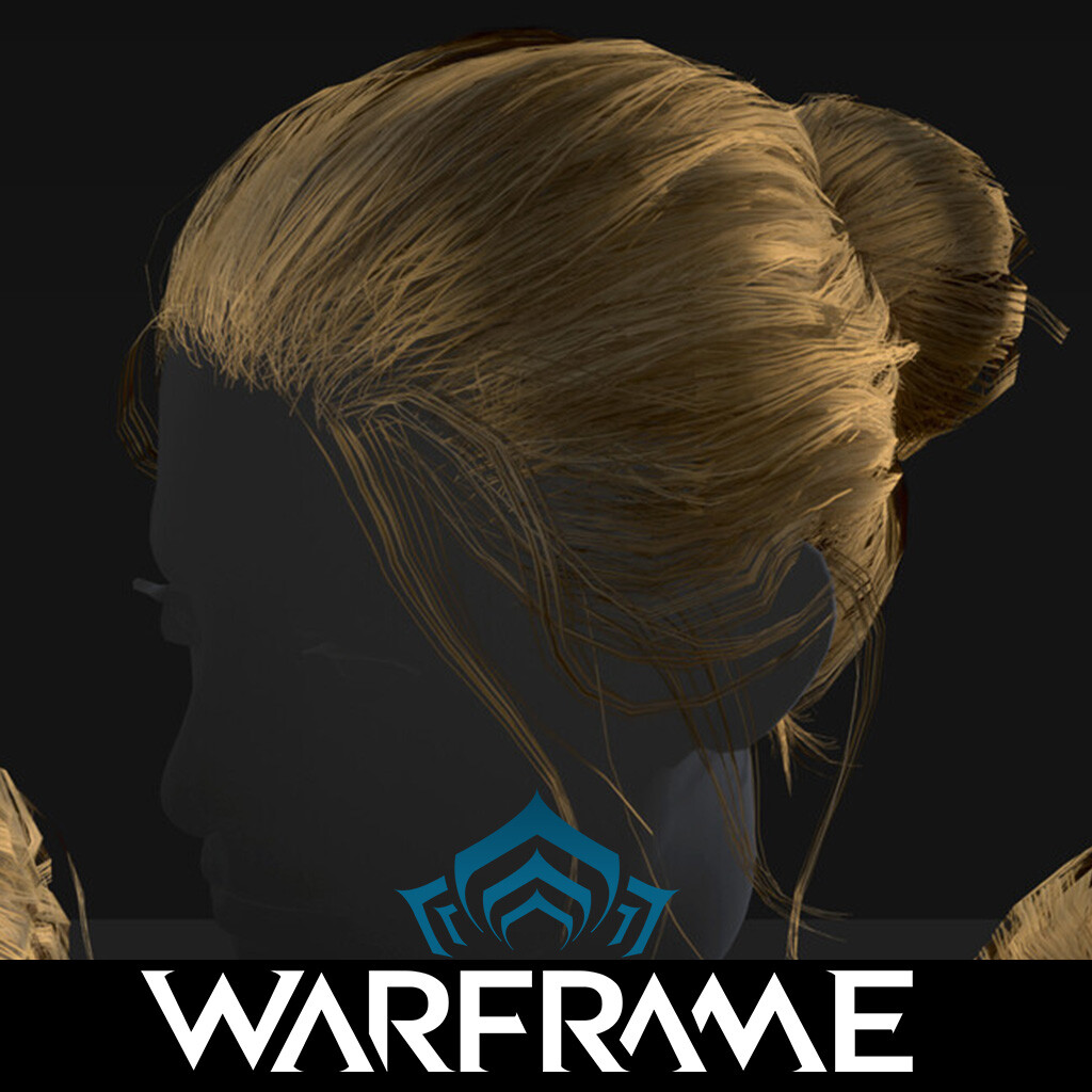 ArtStation - Warframe Operators Hair